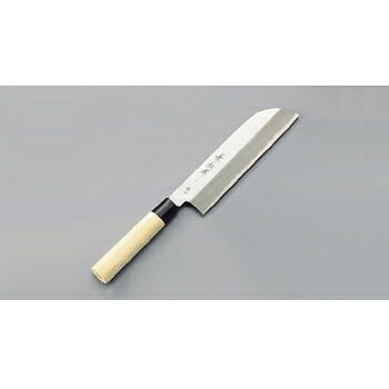 薄刃庖丁 19.5cm 鎌型 特撰 兼松作●刃渡寸法:19.5cm●庖丁は片刃、右仕様となります。●兼松作特撰●安来鋼改良霞研●一丁ごとに確かな品質。切れ味、使い易さがプロを満足させるスタンダードライン。※メーカー希望小売価格はメーカーカタ...