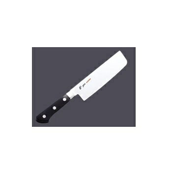 E-PRO モリブデン薄刃型 16.5cm EBM●刃渡寸法:16.5cm●庖丁は両刃、右仕様となります。●プロ仕様口金付●さびに強く耐久性に優れたモリブデン鋼●耐熱120℃の特殊樹脂ハンドル…食器洗浄機,温風殺菌OK(100℃以下の設定)...