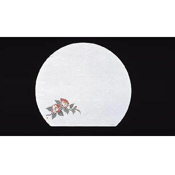 懐石まっと WH-2 尺三 半月(100枚入) 椿 抗菌和紙●320×370(100枚入)●椿(12月～2月)●懐石まっと 尺三 半月 抗菌遠赤和紙●無蛍光食品用和紙を使用しています。●雑菌(大腸菌,病原性大腸菌O-157)発生を強力に防ぎ...