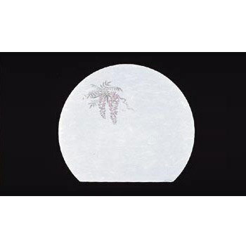 懐石まっとWH-10 尺三 半月(100枚入)藤 抗菌和紙●320×370(100枚入)●藤(4月～5月)●懐石まっと 尺三 半月 抗菌遠赤和紙●無蛍光食品用和紙を使用しています。●雑菌(大腸菌,病原性大腸菌O-157)発生を強力に防ぎ、付...