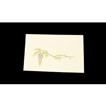 懐石まっと WSS-7 尺三 (100枚入) クリーム 藤●264×390(100枚入)●藤(4月～5月)●懐石まっと 尺三 四季の花●遠赤外線抗菌和紙クリーム●波動の良い遠赤抗菌和紙でおもてなしの心を伝えて下さい。●優れた抗菌効果と遠赤外...