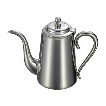 コーヒーポット 3人用 M型 18－8 UK●3人用●容量:400cc●67×86×142※メーカー希望小売価格はメーカーカタログに基づいて掲載しています。（カタログ表示価格は消費税が含まれていません）