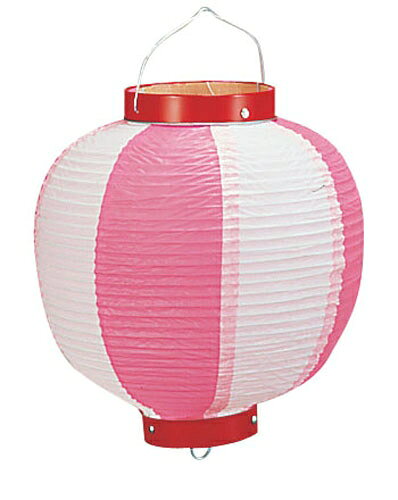 サイズ9号カラーピンク/白外径×高さ（mm）240×290質量（g）190※メーカー希望小売価格はメーカーカタログに基づいて掲載しています。（カタログ表示価格は消費税が含まれていません）※15号のみ上下枠が黒色になります。※提灯、各種特注承...