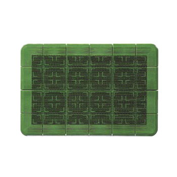 玄関マット #12 クロスハードマット 緑 900×1200●カラー:緑●900×1200●材質:マット枠,マット/EVA樹脂●防災適合品●脱エンビ協力商品※メーカー希望小売価格はメーカーカタログに基づいて掲載しています。(カタログ表示価格...
