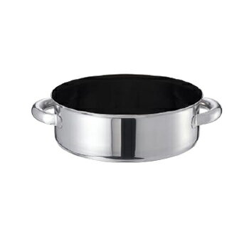 外輪鍋 蓋無 27cm モリブデンジIIプラス ノンスティック加工●27cm●容量:5L(リットル)●内径:270×H90●※鍋蓋は鍋蓋モリブデンジ2をご使用下さい。●200V電磁調理器は非常にパワーがある為、鍋の変形防止,安全面からボリュ...