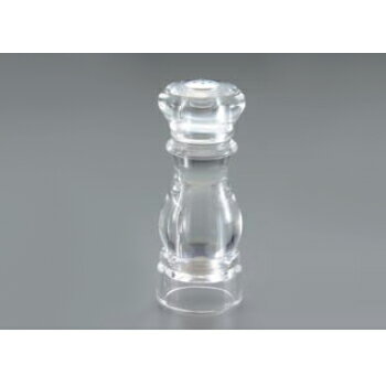 ●φ43×H160●安全性:材質/アクリル、セラミック刃使用(コショウ,岩塩兼用)●※ミルギアーを止めている部分は、金属ネジを使用していないため、食材への混入の心配はありません。●さりげなくテーブルを飾る粋なヤツ※メーカー希望小売価格はメー...