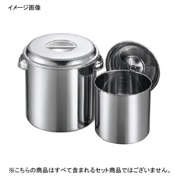 キッチンポット 丸型 手付目盛付26cmモリブデン クローバー●26cm●容量:13L(リットル)●深さ:260●手付※メーカー希望小売価格はメーカーカタログに基づいて掲載しています。(カタログ表示価格は消費税が含まれていません)