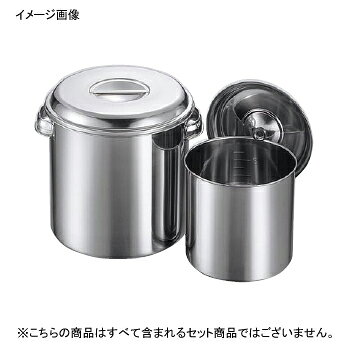 キッチンポット 丸型 手付目盛付45cmモリブデン クローバー●45cm●容量:70L(リットル)●深さ:440●手付※メーカー希望小売価格はメーカーカタログに基づいて掲載しています。(カタログ表示価格は消費税が含まれていません)