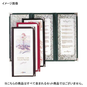 ●カラー:茶●128×275●3ツ折,6ページ●※4コーナーに強力マグネット装着でシンプルな作業ですみます。●三角柱メニューテントに●閉じてメニューブックに●開けてメニューリストに※メーカー希望小売価格はメーカーカタログに基づいて掲載してい...