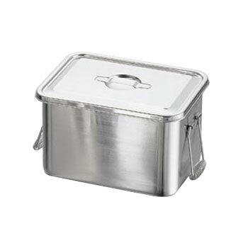 角ストックポット 手付 34cm 18-8 UK●34cm●容量:17.5L(リットル)●内寸:340×240×H210●手付※メーカー希望小売価格はメーカーカタログに基づいて掲載しています。(カタログ表示価格は消費税が含まれていません)