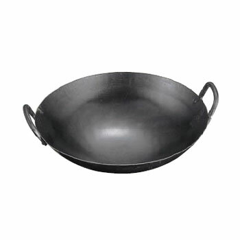 中華鍋 両手 39cm(板厚1.2mm) 打出 鉄製 山田●39cm●板厚:1.2mm●重量:1510g●深さ:110●山田鉄打出中華鍋の特長:数千回叩いて造るので、鉄の分子が細かくなり、材質が変化するので、熱の伝わりが良く、表面に細かい凸...