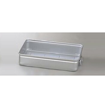 番重(キングボックス) 特大 120mm 手付 アルマイト●特大●120mm●外寸:660×440●番重の目的は食材や食品の整理と保管、そして運搬です。●アルミは軽くて衛生的。そのうえ熱にも低温にも強いのです。●独自の形状Wロック構造で、ガ...