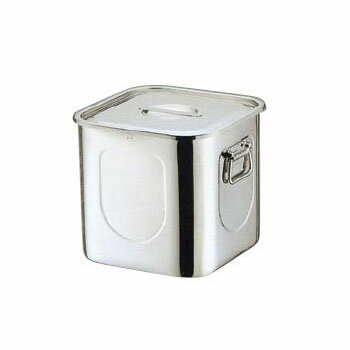 角キッチンポット 12cm 手無 18-8 K●12cm●容量:1.6L(リットル)●内寸:120×120×H120●手無※メーカー希望小売価格はメーカーカタログに基づいて掲載しています。(カタログ表示価格は消費税が含まれていません)