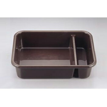 バスボックス1621CBP(131)ツゥーコンパートメント キャンブロ●外寸:522×397×H125●内寸:360×355×H120、94×355×H120●ポリエチレン●アメリカ●使用後の食器の片付け、保管,運搬,ディスプレイ用など用途...