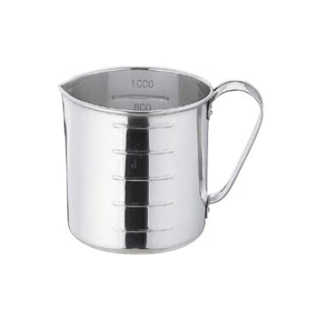 計量水マス 口付 500cc 18-8 クローバー●容量:500cc●φ92×H90●目盛の表示は、おおよその目安としてとらえて下さい。※メーカー希望小売価格はメーカーカタログに基づいて掲載しています。(カタログ表示価格は消費税が含まれてい...