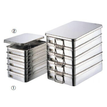 番重バット 小 深型（11cm） 手無 18－8 CL●小●深型(11cm)●外寸:370×290×110●実用容量:約8L(リットル)●※板厚:0.7mm●この商品は商品画像の(1)です。※メーカー希望小売価格はメーカーカタログに基づいて...