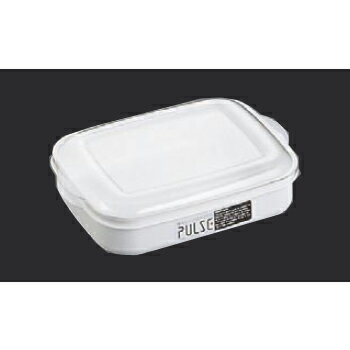 電子レンジ容器 角型 PL-1004 パルス ホワイト●カラー:ホワイト●容量:1460cc●167×234×H62●材質:本体/ポリプロピレン、フタ/ポリカーボネイト●耐熱温度:120℃●電子レンジにお使いいただけます。●電子レンジ容器●...