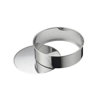 デコレーション型 底取 No.142 中（18cm）ステンレス製●中●18cm●内寸:φ185×H59※メーカー希望小売価格はメーカーカタログに基づいて掲載しています。（カタログ表示価格は消費税が含まれていません）