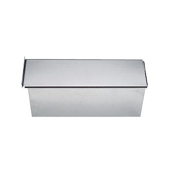 パウンドケーキ型 特大 235×95×H85 蓋付 18－0●特大●内寸:235(230)×95(84)×H85※メーカー希望小売価格はメーカーカタログに基づいて掲載しています。（カタログ表示価格は消費税が含まれていません）