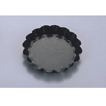 タルトレット 88224 6cm ギザ エグゾパン マトファー●6cm●内寸:φ60(φ50)×10●※フッソ樹脂加工は内面のみになります。●エグゾパンシリーズ●マトファー●フッ素樹脂加工をした鉄製品ですので、型ばなれも良く洗浄も簡単、また...