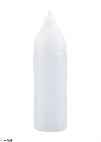 φ60×H203 350ml※メーカー希望小売価格はメーカーカタログに基づいて掲載しています。(カタログ表示価格は消費税が含まれていません)●切れが良く、液だれしにくいノズル●液だれストップの安全弁！目盛付。持ちやすい形状