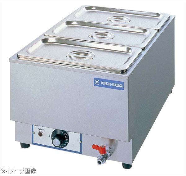 ●過熱防止,空炊き防止装置付(バイメタル110℃)●リード線2m●排水コック:15A●収容ホテルパン1/3×3※メーカー希望小売価格はメーカーカタログに基づいて掲載しています。(カタログ表示価格は消費税が含まれていません)外寸(mm)350...