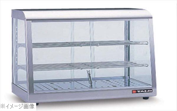 ●温度調節:可変サーモスタッド30～90℃●扉開閉方式:両面スライドガラス●ランプ仕様:クリプトン球●中棚:1段可変●ボディはオールステンレス、カラー塗装。●食品の取り扱いがラクな前後面ガラス引き戸タイプ。●加湿バット付(商品の乾燥を防ぎま...