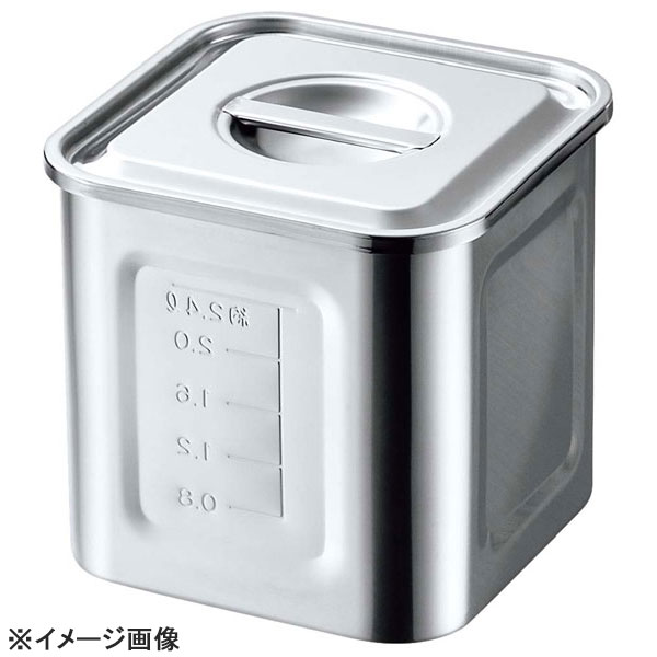 サイズ：外寸:171_171 底面:153_153 内寸:165×165 高さ:165 重量(kg)：約0.9 容量(L)：約4.2 板厚厚み(mm)：0.7 材質：18-8ステンレス ※メーカー希望小売価格はメーカーカタログに基づいて掲載...