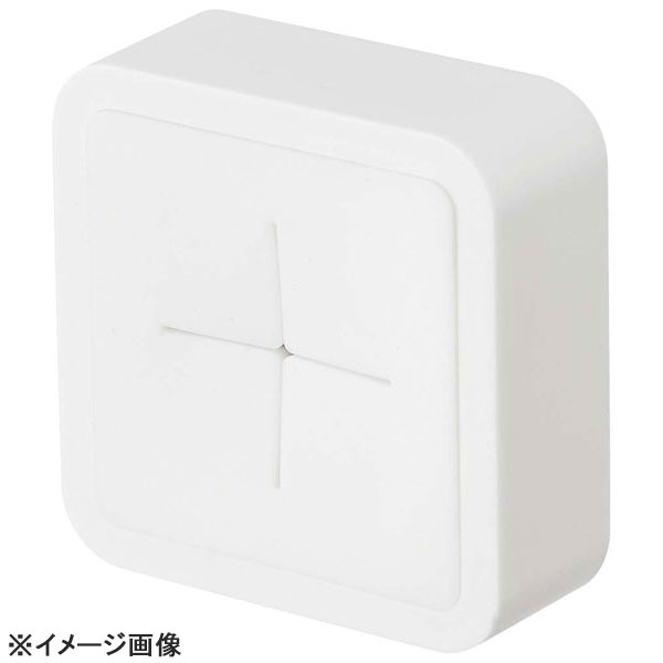 サイズ：55 23 55 重量(g)：50 材質：本体:ABS樹脂 マグネット 差し込み部・滑り止め:シリコーン 色：ホワイト※メーカー希望小売価格はメーカーカタログに基づいて掲載しています。（カタログ表示価格は消費税が含まれていません）●...