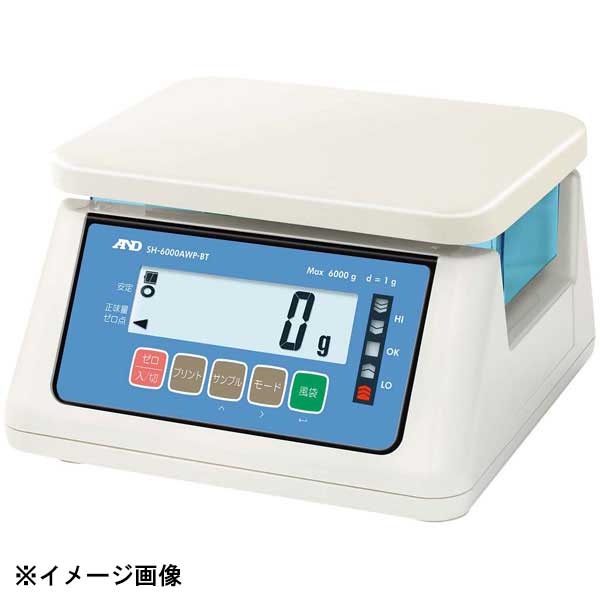 ●型番:SH-30KAWP-BT●サイズ(mm):(D)260.0 (W)236.0 (H)148.0 ●重量:4kg●材質:ABS●電源:単1アルカリ6本●水に浸して洗える安心の防塵・防水等級IP67●高速応答！計量皿に載せてから約0.5...