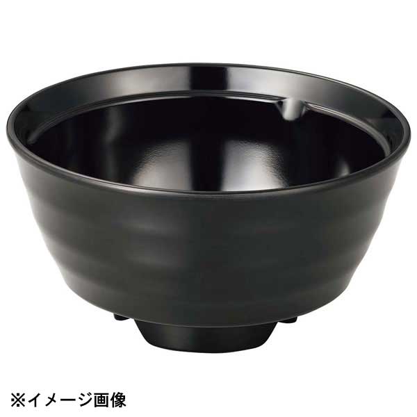 ●型番:BL-66A●サイズ(mm):φ117_62●重量:118g●材質:メラミン樹脂●メラミン樹脂製の和食器●素地が黒の為、盛り付け時に食材を引き立てます。※メーカー希望小売価格はメーカーカタログに基づいて掲載しています。（カタログ表示...