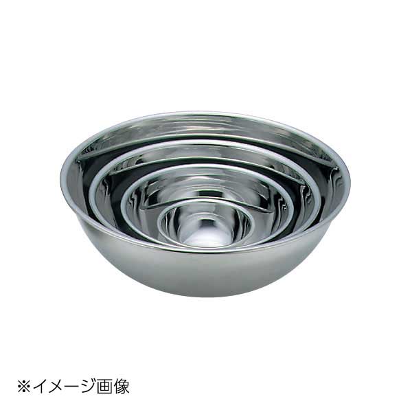 ●18-0ステンレスボール。業務用でも広く使われている製品です。●サイズ:39cm●外寸(mm):φ412●内寸(mm):φ390●容量:12.2L●厚み(mm):0.8●材質:18-0ステンレス※メーカー希望小売価格はメーカーカタログに基...