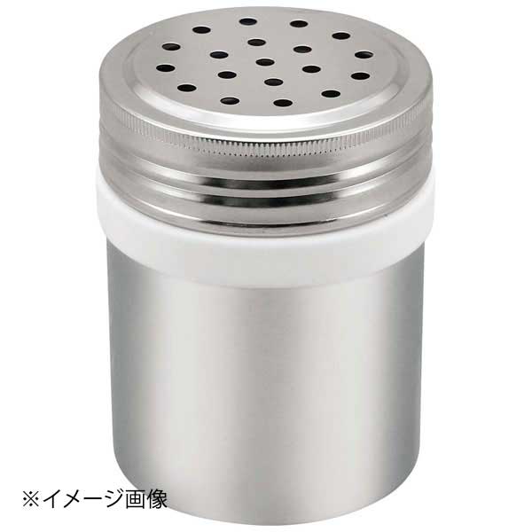 ●どこからみても一目瞭然!調理時の効率化に最適。【外寸】φ72×H96mm【内寸】穴径：4.0mm【容量】280ml【材質】18-8ステンレス、カラーバンド：シリコン製【カラー】ホワイト※メーカー希望小売価格はメーカーカタログに基づいて掲載...