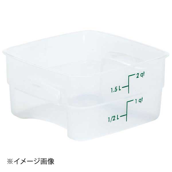 ●本体のみ(蓋別売り)●耐熱温度:-40℃～70℃●蓋・ドレンシェルフは別売りです。【メーカー型番】4SFSPROPP(190)【外寸】190×190×H183mm【容量】3.8L【材質】ポリプロピレン【耐熱・耐冷温度】-40～70℃【カラ...