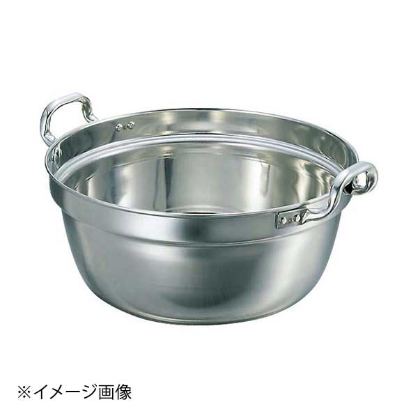 ●IH調理器に対応しています。●200V電磁調理器は非常にパワーがある為、鍋の変形防止・安全面からボリュームは中以下で、鍋の状態、内部の温度には細心の注意をお願いします。●外寸(mm)：φ460●内寸(mm)：450、深さ：190●重量：3...