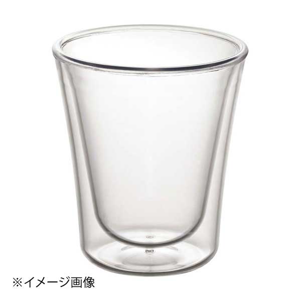 ●材質：飽和ポリエステル樹脂●耐熱温度：－20～90℃●割れないトライタン製のダブルーウォールグラス●外寸(mm)：φ88×H100●容量：240cc●メーカー型番：TW-3782※メーカー希望小売価格はメーカーカタログに基づいて掲載してい...