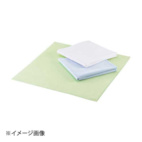 ●水で濡らして絞るだけ！水垢も汚れも洗剤なしで拭き取れます。●ショーケースやテーブル、ガラスやステンレスなど拭き痕を残さず拭き取れます。●糸抜けしにくいので、食品への異物混入を防げます。●外寸(mm)：300×300●カラー：グリーン●材質...