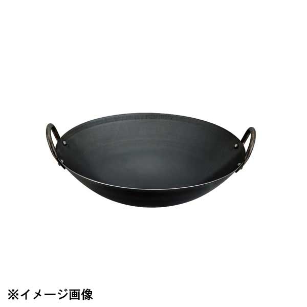 プロ仕様の本格中華鍋。●サイズ　内径×深さ t=板厚：φ480×140mm t=2.0mm●材質：鉄●生産地：日本