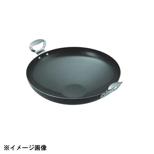 ステンレス取っ手の中華鍋。プロ用としてだけでなく、ご家庭でもご利用頂けます。●サイズ　内径×深さ t=板厚：φ270×75mm t=1.4mm●材質：鉄●生産地：燕三条