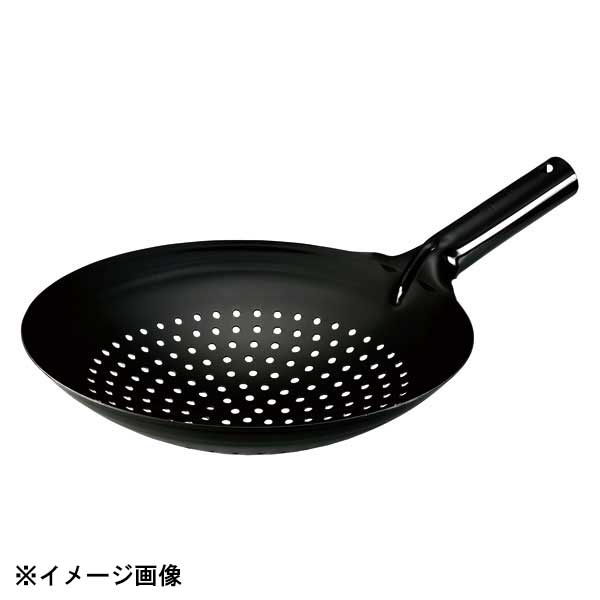 プロ仕様の本格中華鍋。ハードな使用にも耐えられる高耐久性。神田鉄鍋シリーズ●サイズ　内径×深さ t=板厚：270×65mm t=1.2mm●材質：鉄黒皮　ブルーテンパ材●生産地：燕三条