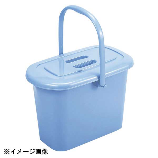30cm幅のモップをそのままつけ洗いできます。●サイズ　幅×奥行×高さ　容量：425×270×H290mm17L●材質：ポリプロピレン●生産地：日本