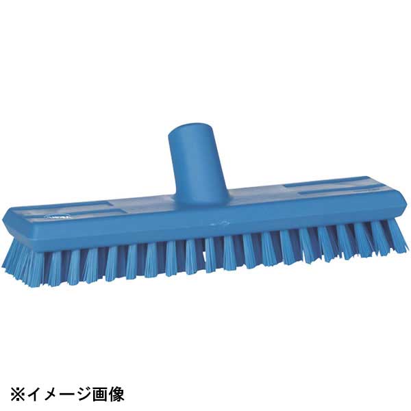 硬い毛質のスタンダードタイプのデッキブラシ（通水機能付き)。一般的なデッキブラシよりも幅広の為、効果的に洗浄できます。●サイズ　外幅×奥行×高さ　毛長：275×95×H94mm25mm●材質：本体：ポリプロピレン　毛：ポリエステル●生産地：...