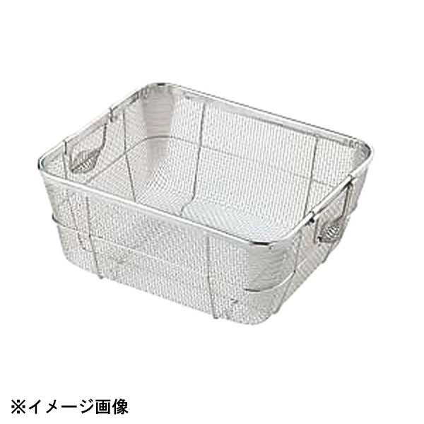 ●5メッシュ●サイズ　外寸縦×外寸横×外寸高さ：395×350×H150mm●材質：18-8ステンレス●生産地：燕三条