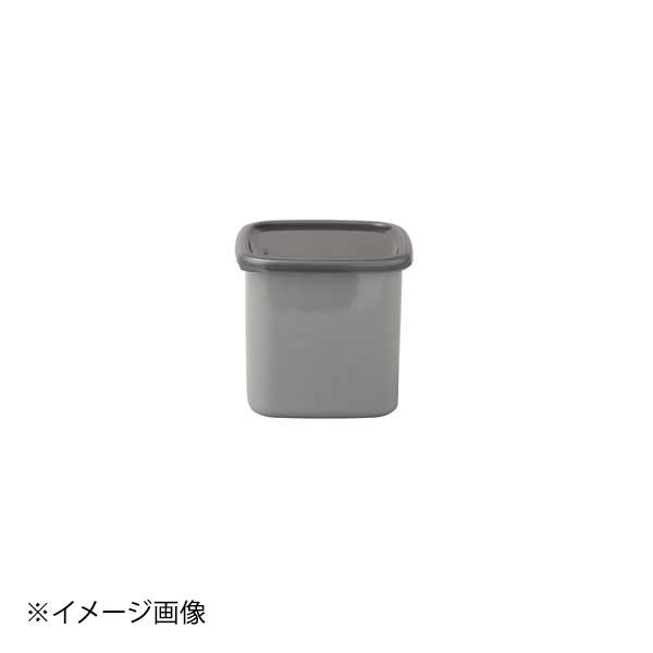 ●サイズ(mm)：124×124×H118●容量：1.2L●材質：本体:琺瑯　蓋:ポリエチレン●メーカー型番：GS-L●サイズ(mm)：124×124×H118●容量：1.2L●材質：本体:琺瑯　蓋:ポリエチレン●メーカー型番：GS-L