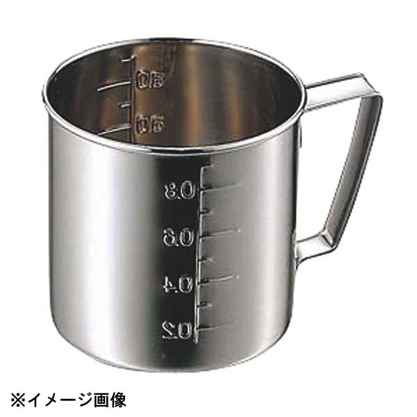 丈夫な18-8ステンレス製。見やすい目盛付き。●サイズ　直径×高さ：φ63×H73mm●材質：18-8ステンレス●生産地：燕三条