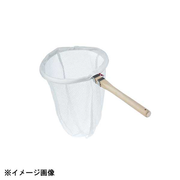 水を吸わないので軽くて丈夫●サイズ　外径×深さ×柄長：φ360×500×390mm●材質：枠:18-8ステンレス　柄:天然木　網:ポリエステル（食品衛生適合品）　ファスナー:ナイロン●生産地：日本