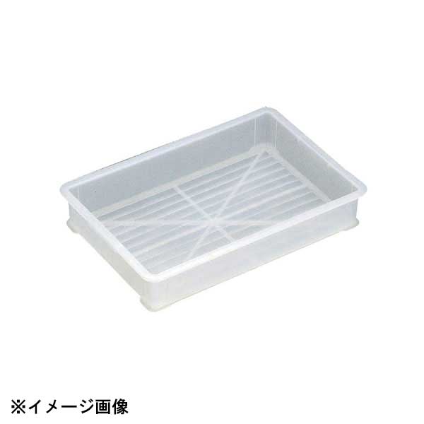 調理の下ごしらえや、トレーとして活用できます。スタッキングもでき、安定性に優れています。重ねても横ずれしないかぎ型形状。●サイズ　外寸縦×外寸横×高さ×深さ：574×388×H75×61mm●材質：PP・ポリプロピレン●生産地：日本