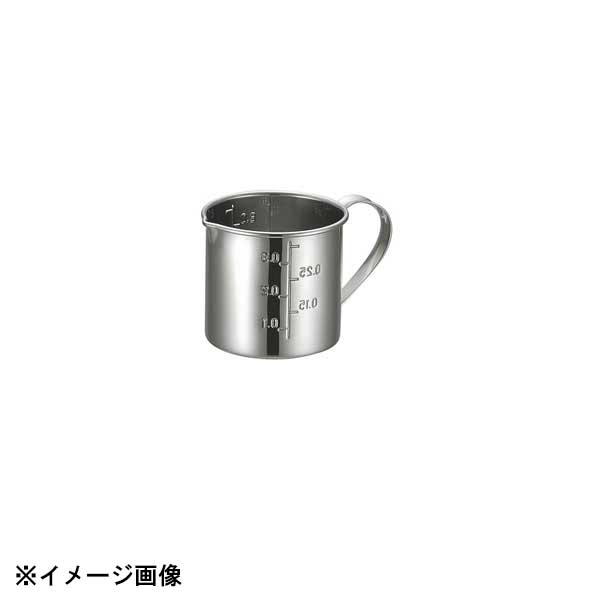 丈夫な18-8ステンレス製。見やすい目盛付き。●サイズ　外径×高さ：φ180×H180mm●材質：18-8ステンレス●生産地：燕三条
