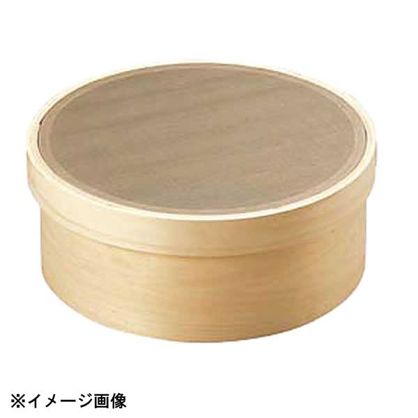 丈夫な18-8ステンレス製。60メッシュ●サイズ　外径×外寸高さ：φ368×H140mm●材質：枠:桧　網:18-8ステンレス●生産地：日本