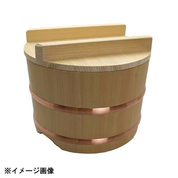 サワラ製のせびつ●サイズ　外径×深さ：φ180×165mm●材質：サワラ●生産地：日本